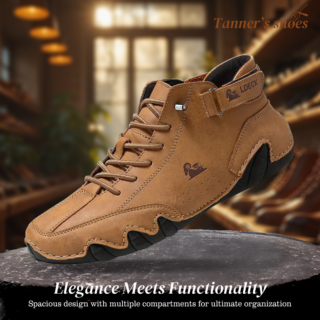 Jaxon | Men's High Top Orthopedic Athletic Casual Shoes – Tanner Shoes