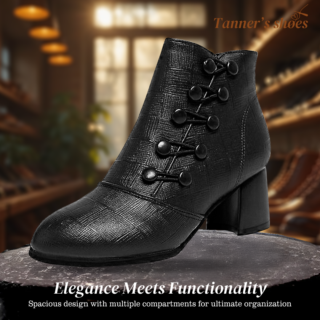 Hazel | Chunky Ankle Boots – Tanner Shoes