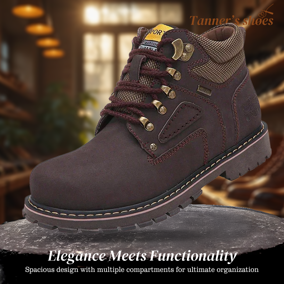 Oliver | Classic Leather Boots – Tanner Shoes