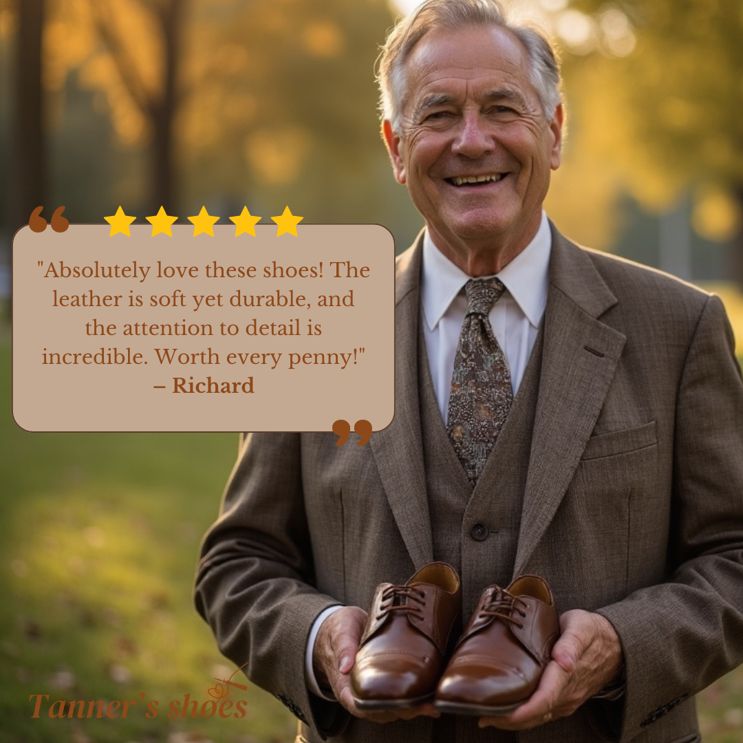 Mark | Classic retro leather boots for men – Tanner Shoes