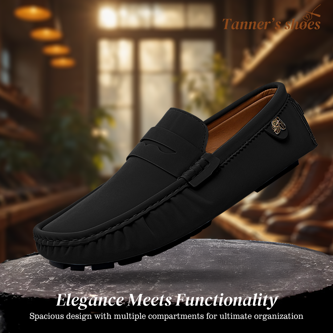 Hamish | Men's Moccasins Penny Loafer Shoes – Tanner Shoes